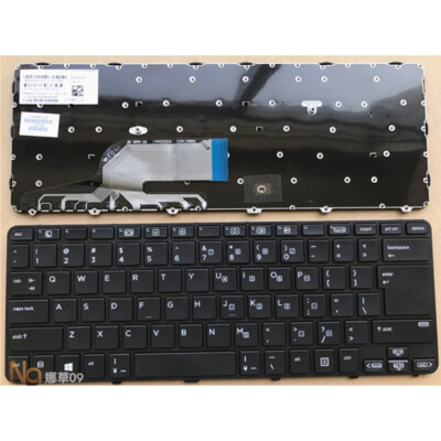 OEM New for HP 430 G3,430 G4,440 G3,440 G4,445 G3 laptop UK keyboard ...