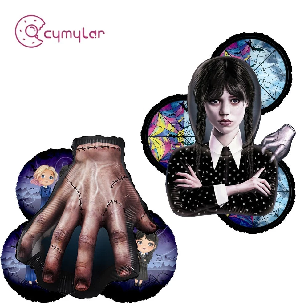 Smiling Wednesday Addams