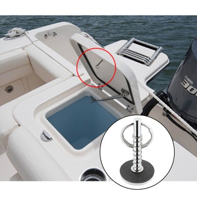 1PC Boat Stainless Steel Hatch Cover Pull Handle Boat Yacht Storage ...