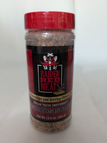 Raider Red Meats Steak Seasoning 13.5 Ounce Shaker 18791260138| eBay