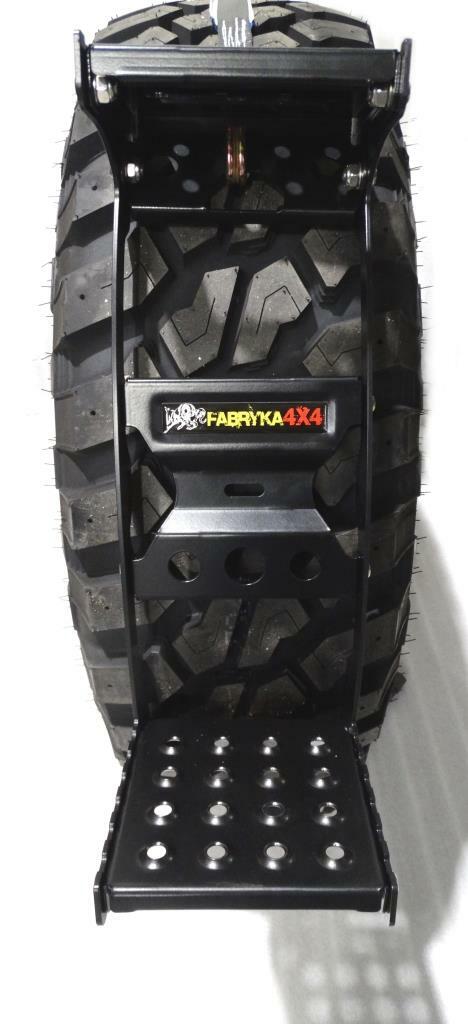 Universal Rear Wheel Step Foot Pedal Ladder For Jeep SUV Truck 4x4 Roof ...