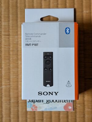 SONY Wireless Remote Commander RMT-P1BT Bluetooth Shooting Remote ...
