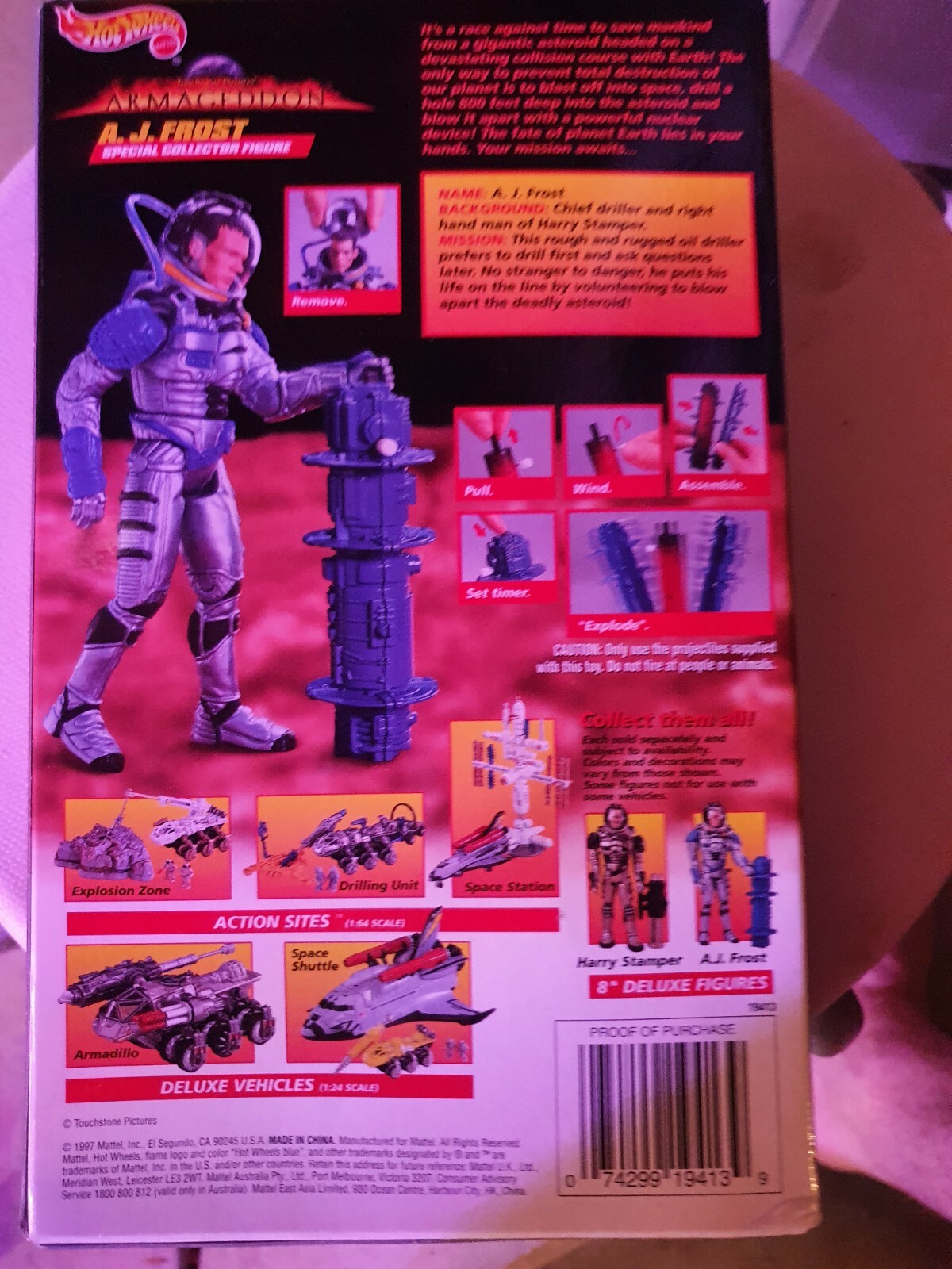 AJ Frost Action Figure From Armageddon Sealed Mint | eBay