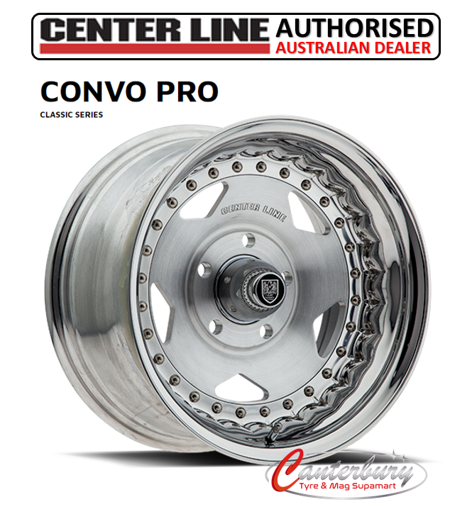 CENTERLINE 15" CONVO PRO Wheels Size 15x8J Holden HQ WB HZ Camaro ...