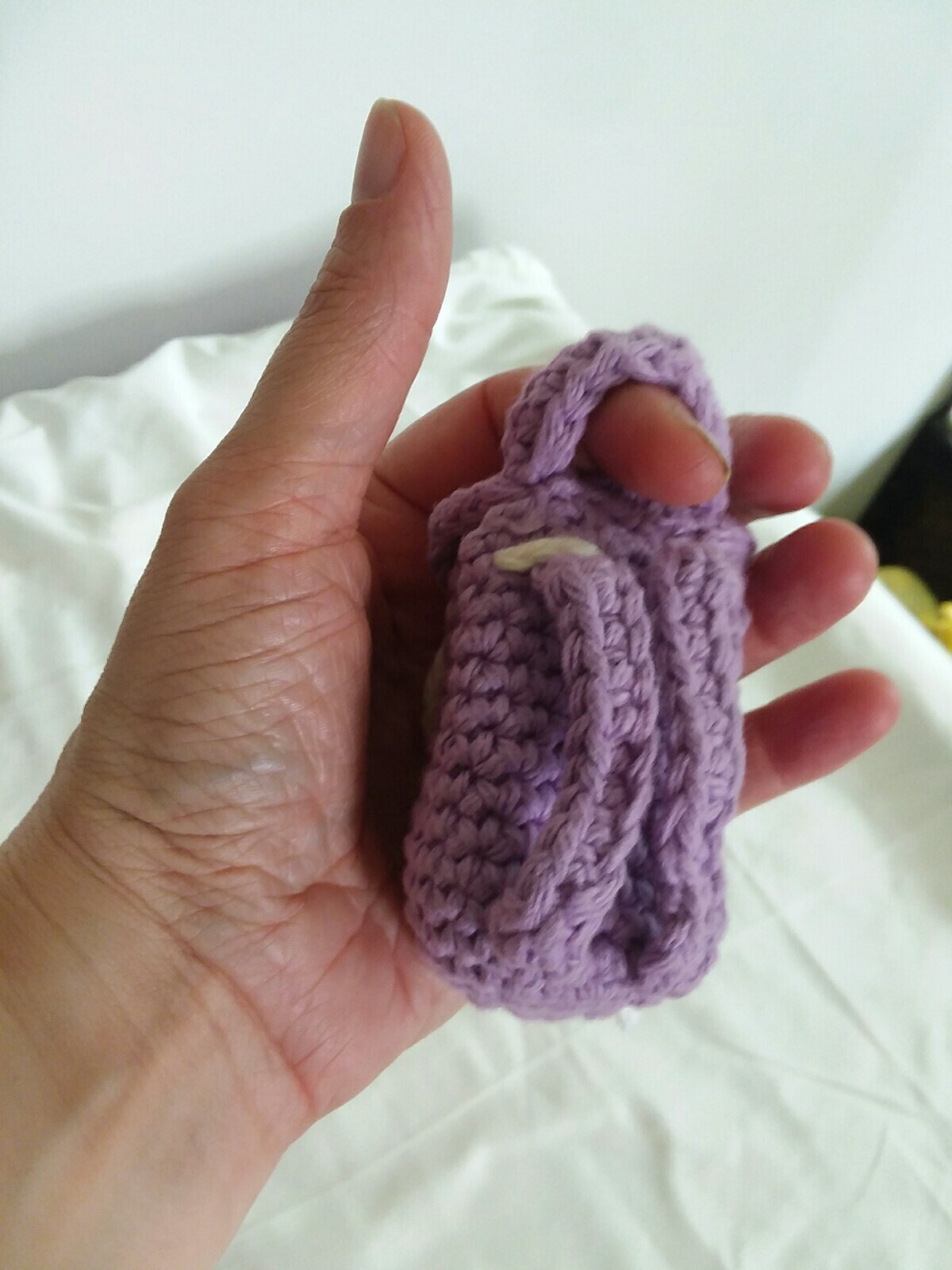 Handmade Crocheted Mini BackPack key Chain/key Ring/Back Pack Charm ...