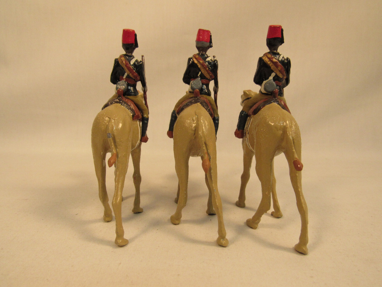Vintage BIKANIR BIKANER INDIAN CAMEL CORPS Metal Soldiers Figurines G2 ...