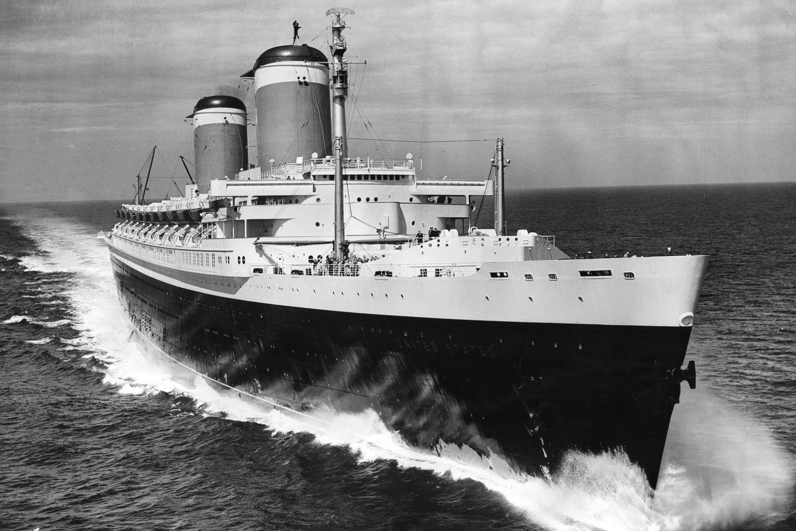 New 5x7 Photo: Ocean Liner SS UNITED STATES, Last Blue Riband Cruise ...