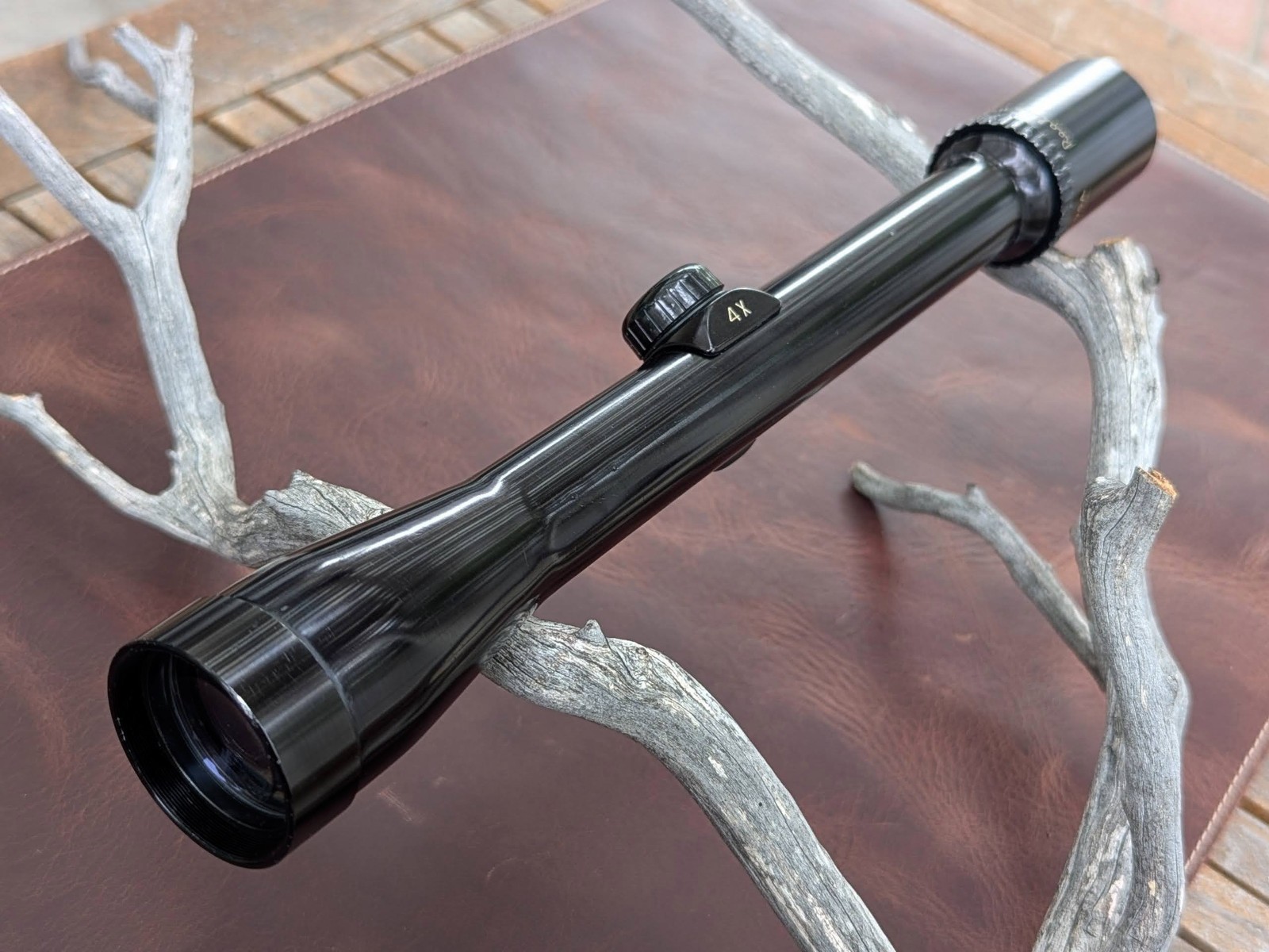 Realist 4X Vintage Rifle Scope USA Gloss 1" Tube Crosshair 4x32 | eBay