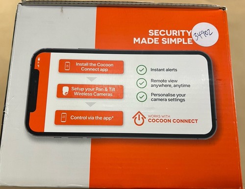 Cocoon Smart Pan and Tilt Wireless Cameras 4 Pack (718740) - New | eBay