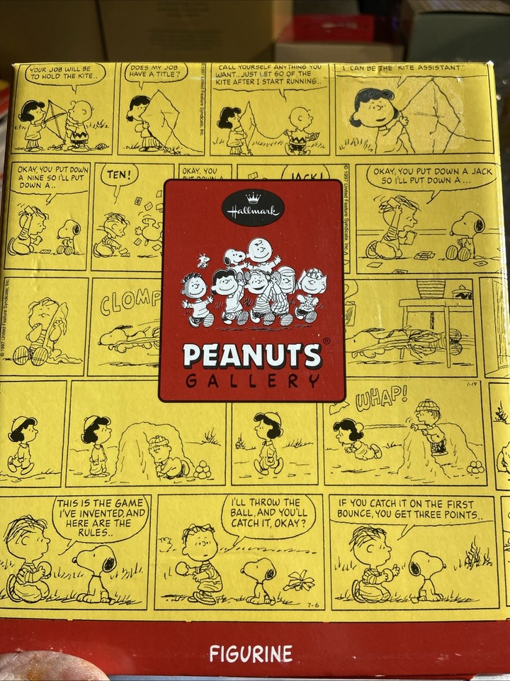 HALLMARK 2010 PEANUTS FIGURINE IT'S A NEW DAY-DIVE RIGHT IN SNOOPY ...