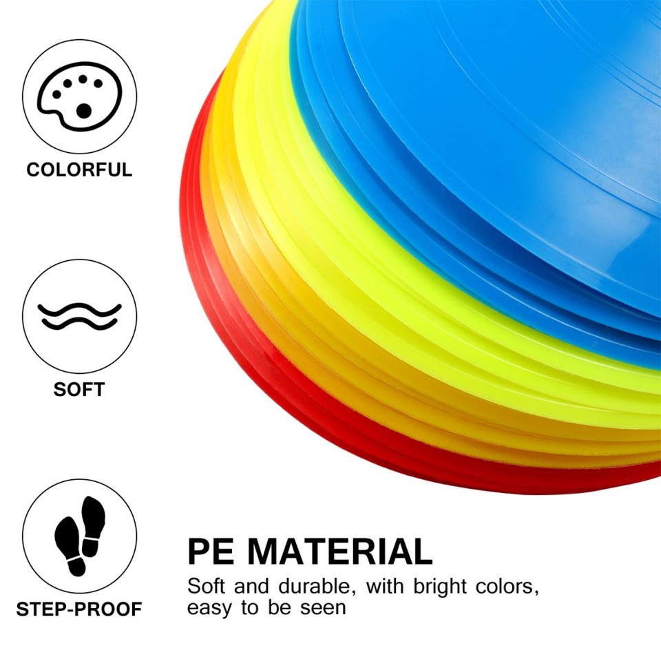 Soccer Training Marker Sports Trainning Cones Disc Football Tray | eBay