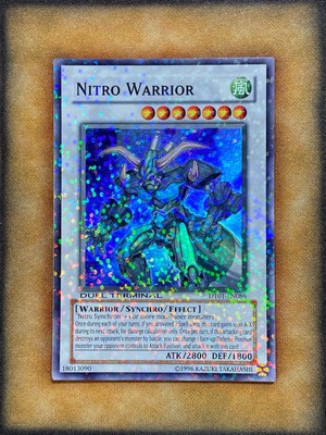 Yugioh Nitro Warrior DT01-EN086 Duel Terminal Super Rare NM | eBay