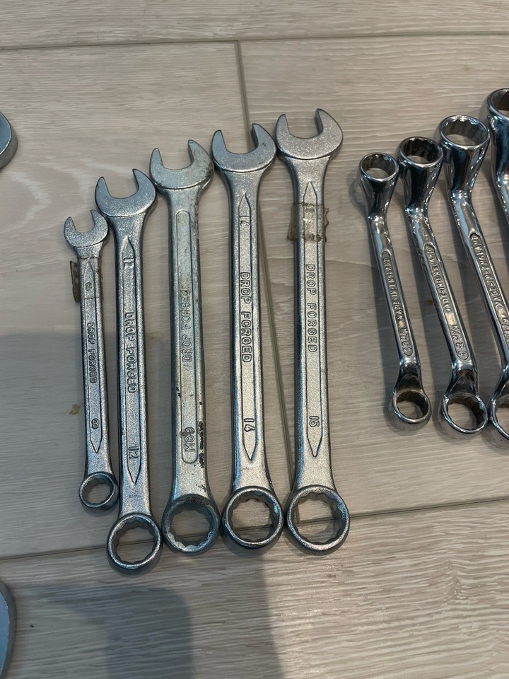 15 Spanner’s Good Condition Used Various Sizes | eBay UK