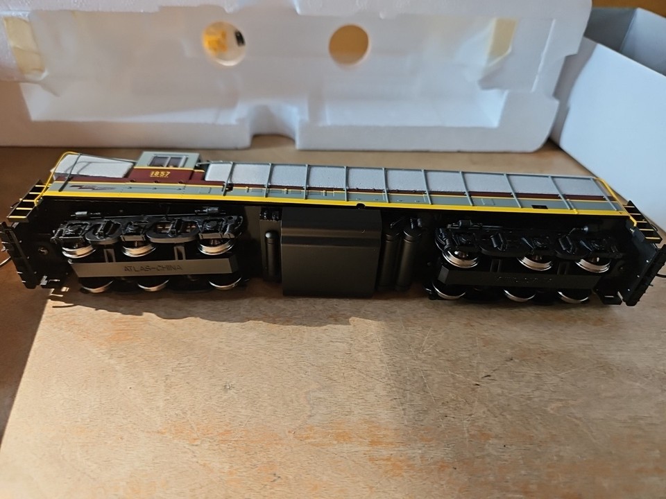 Atlas Master Silver HO 7838 Erie Lackawanna Ph. 1a Locomotive #1857 NEW ...