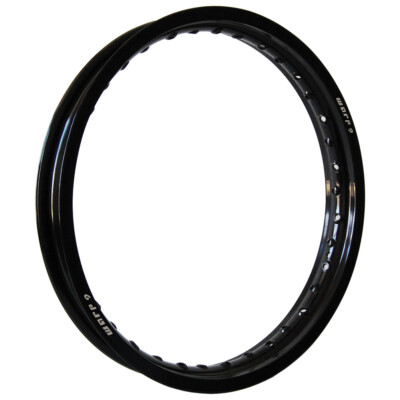Warp 9 Rim - Rear 36 Spoke Hole, 18 x 2.15 Black For HUSQVARNA TC 250 ...