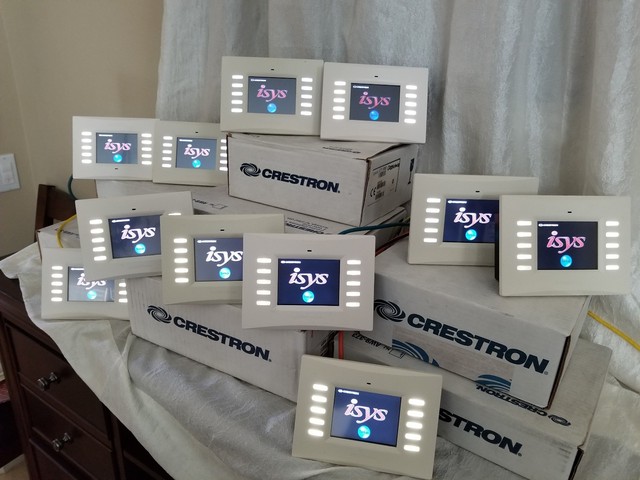 Crestron Tps-4l Isys 3.6" Wall Mount Touch Screen for sale online | eBay