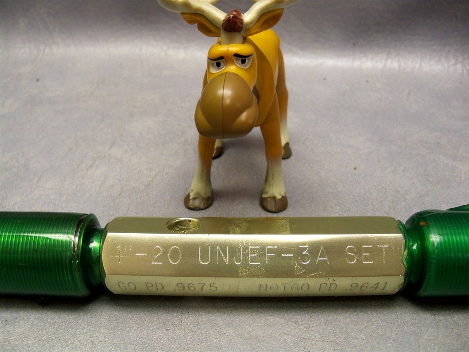 Southern Gage 1"-20 UNJEF-3A Threaded Plug Gage - Go/NoGo | eBay