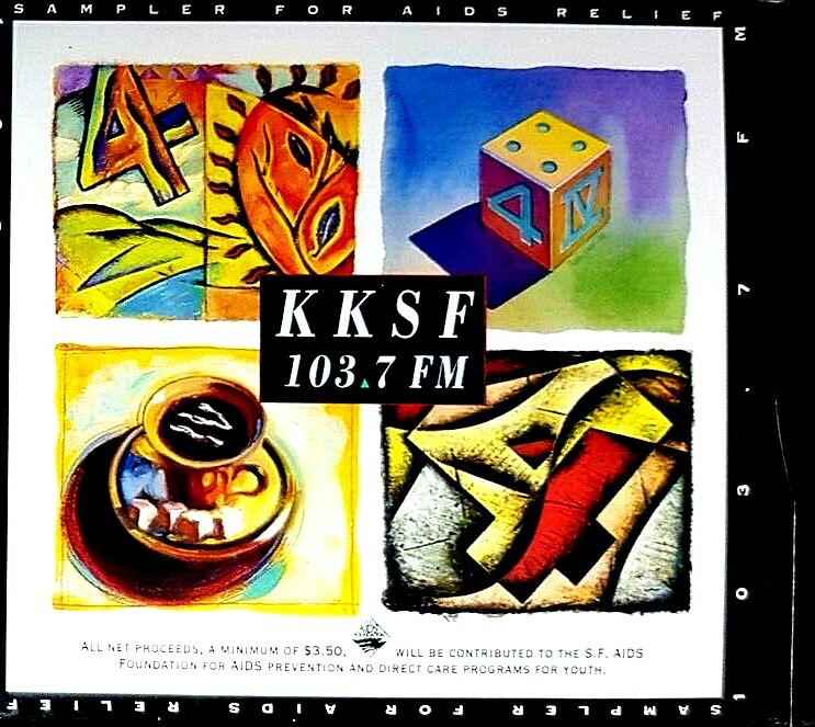 KKSF 103.7 FM - "Music Sampler for AIDS Relief" -"Volume 4" - ( CD ...