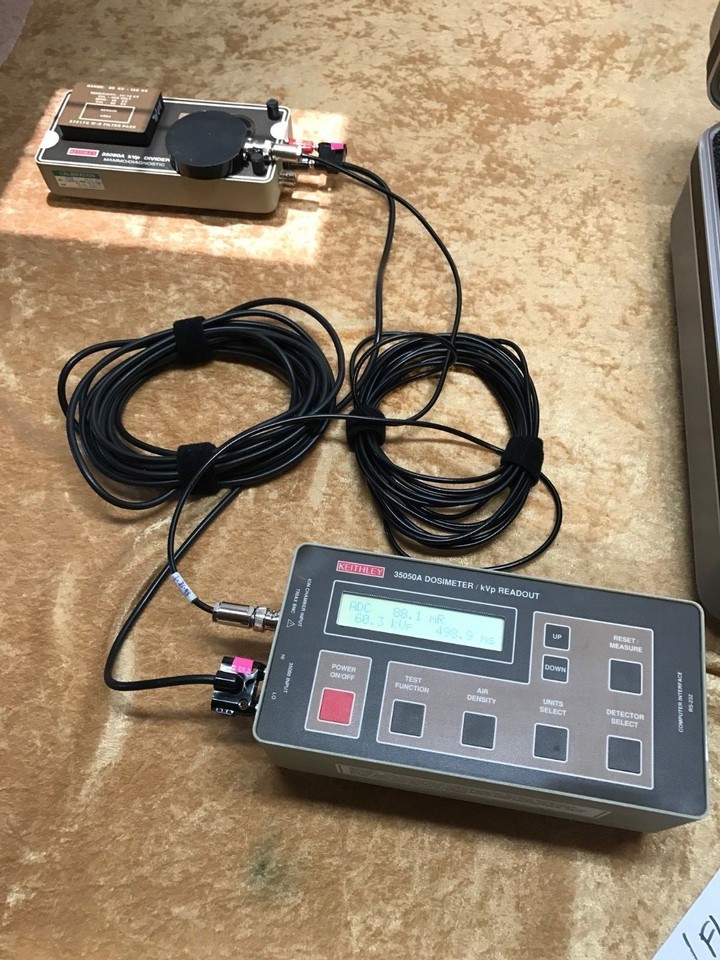 fluke keithley xray dental KVp dose test kit radcal unfors inovision ...