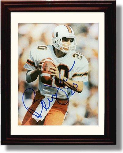 Unframed Bernie Kosar Autograph Promo Print - Miami Hurricanes - In the ...