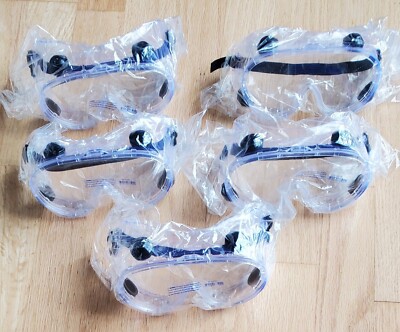 Safety Goggles (5 PACK) - Medical Grade, Anti Fog, Scratch and UV ...