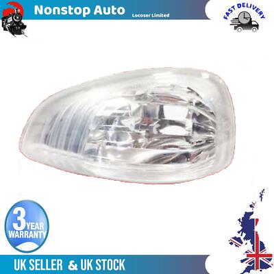 Vauxhall Movano wing mirror light side indicator lens clear white ...