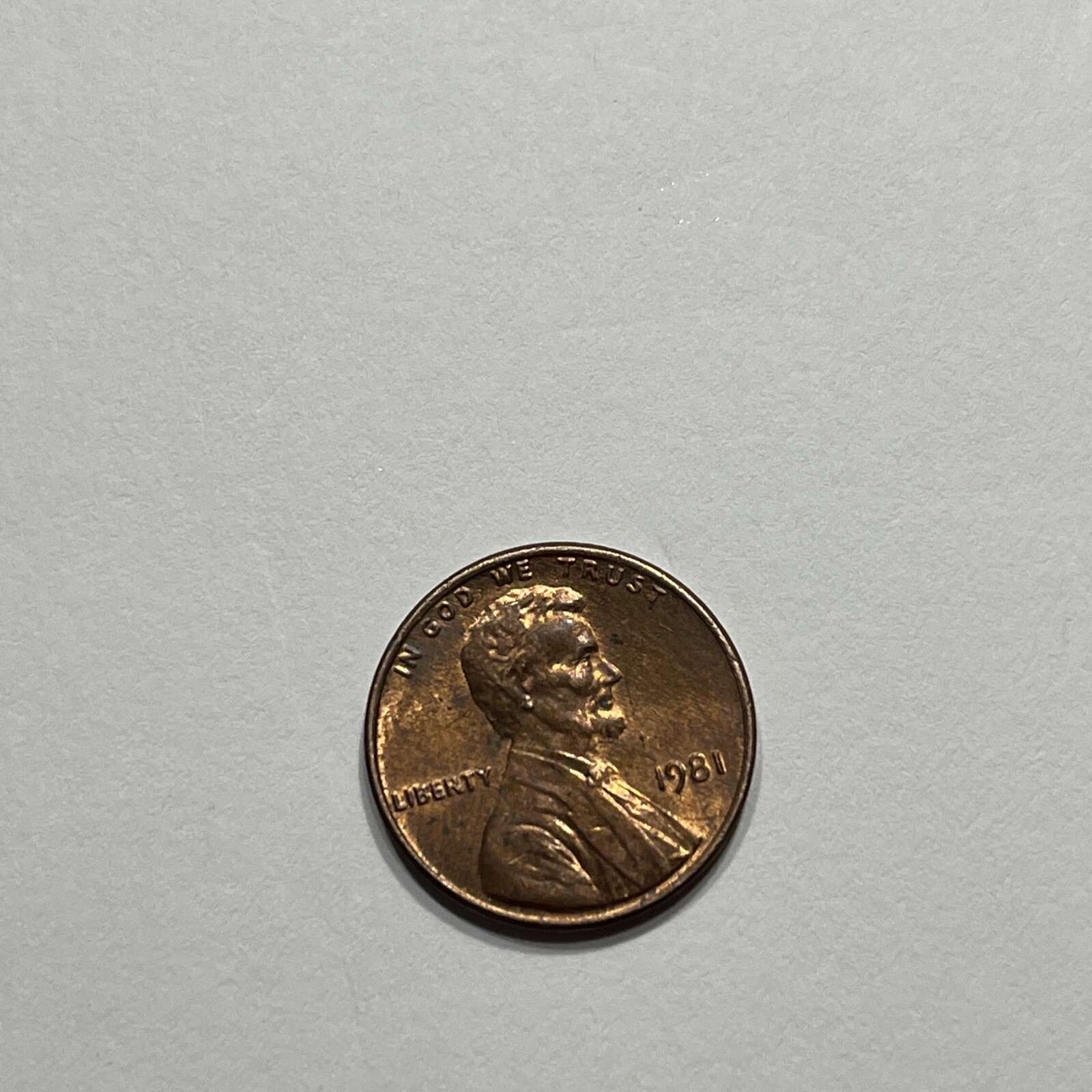 1981 USA 1 Cent Lincoln Memorial Penny, Error Coin | eBay