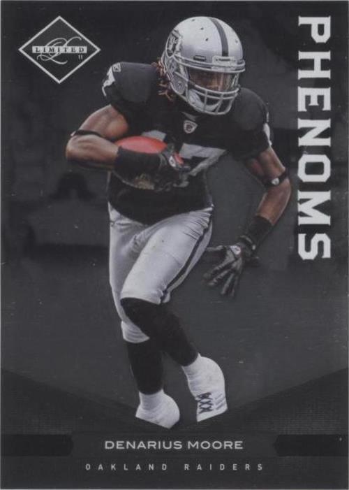 2011 Panini Limited - Phenoms Denarius Moore #163 /499 (RC) for sale ...