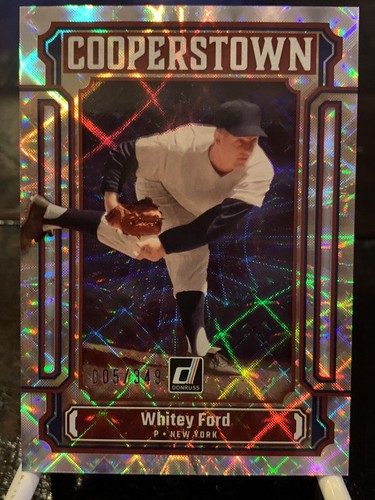 2023 Donruss Baseball Whitey Ford Cooperstown Insert #CT10 #’d 5/349 ...