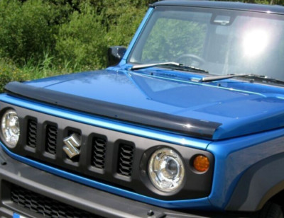 SUZUKI NEW JIMNY 2019On-BONNET GUARD-BLACK-With JIMNY DECALS-ONLY FROM ...
