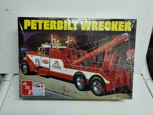 Amt Peterbilt 359 Wrecker Model Kit - 1/25 Scale Buildable Tow Truck ...