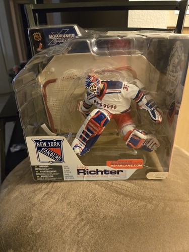 McFarlane Mike Richter Figure New York Rangers NHL Sports Picks Vtg ...
