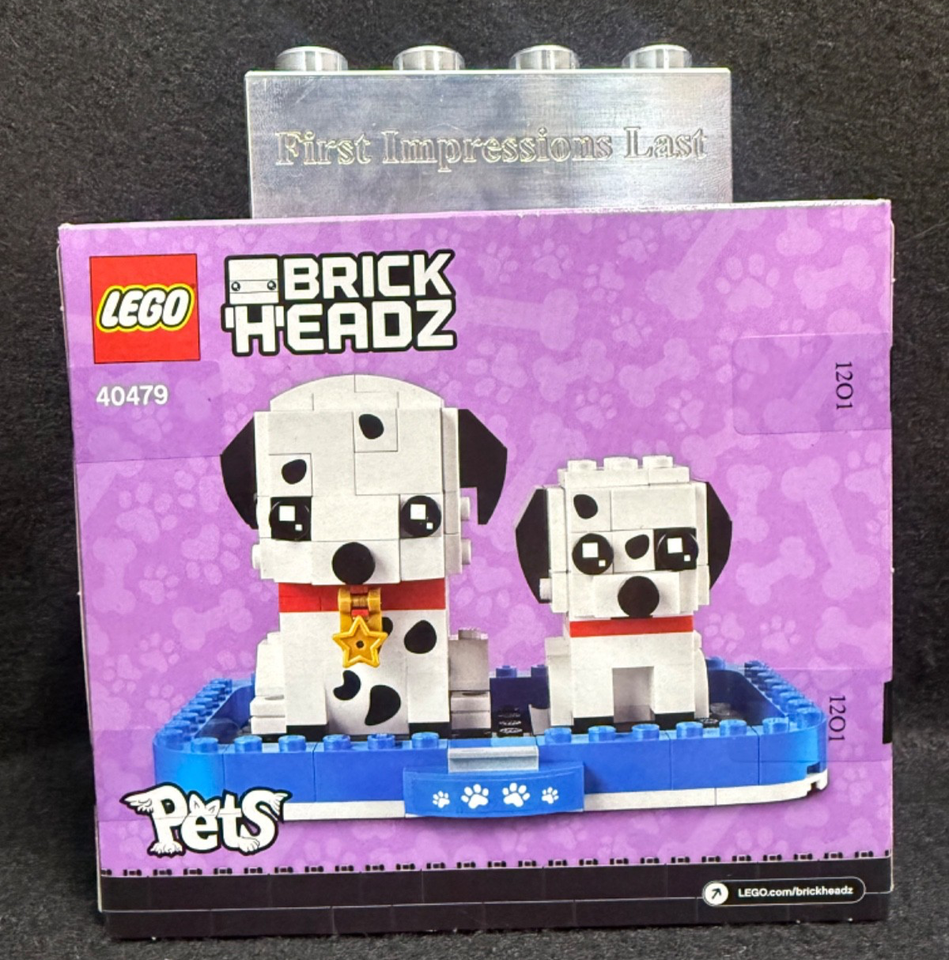 Lego 40479 2021 Brickheadz Pets Dalmatian Puppy NISB Sealed Retired HTF ...