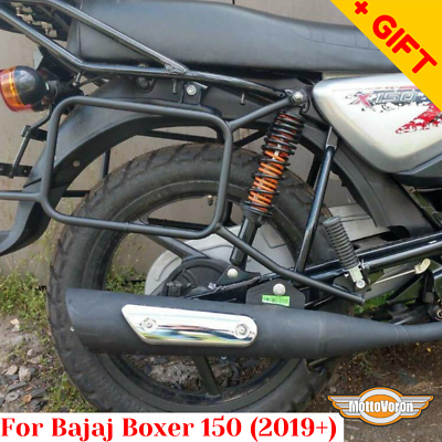For Bajaj Boxer 150 Side carrier Kawasaki Boxer 150 Pannier rack for ...