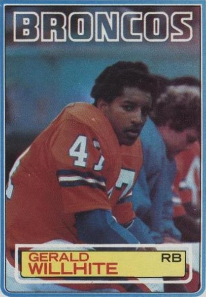 1983 Topps - #270 Gerald Willhite (RC) for sale online | eBay