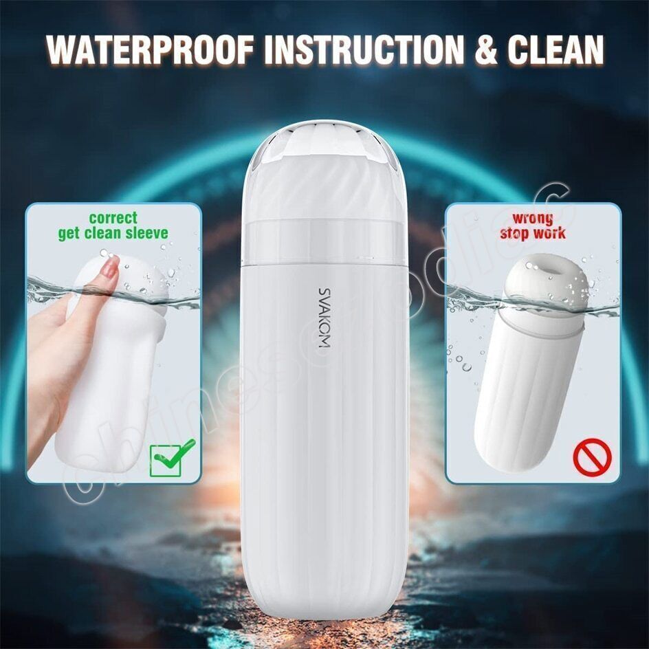 Vacuum Sucking Male Masturbator Stroker for Men Training Handsfree Use ...