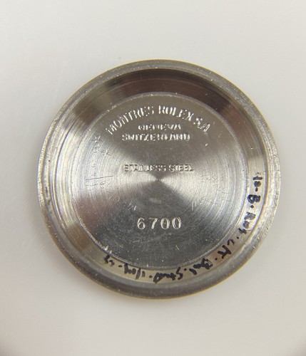 Genuine Rolex Ladies Oyster Perpetual 6700 6718 Stainless Steel Case ...