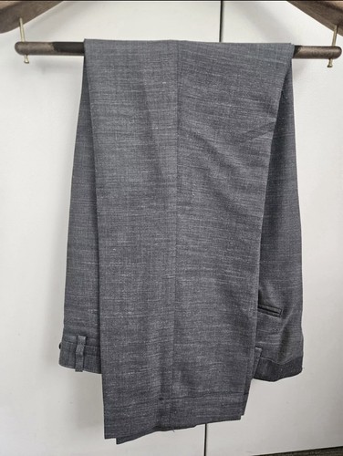 Dapper Classics Gray Linen Trousers, Size 30, Made In USA | eBay