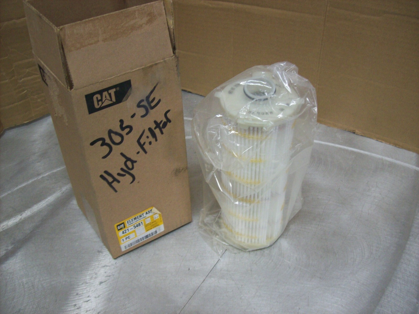 OEM Caterpillar Hydraulic Oil Filter Element 421-5481 CAT 4215481 for ...