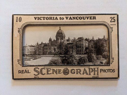 Real Scenograph Photos Victoria To Vancouver Canada Complete Set of 12 ...