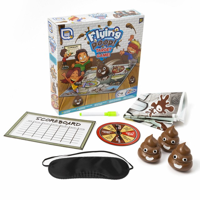 Flying Poop Target Game Hilarious Family Fun Ultimate Poo Champion ...