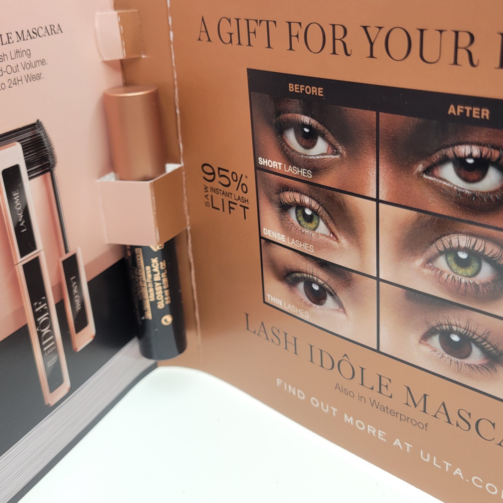 Lancome Lash Idole Mascara Black Travel/Mini 2.5ml/.08oz New on Ulta ...