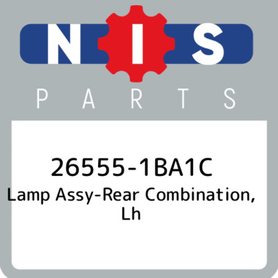 26555-1BA1C Nissan Lamp assy-rear combination, lh 265551BA1C, New ...