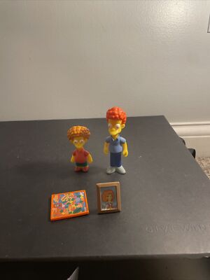 Vintage The Simpsons WOS Rod and Todd Flanders 2002 Interactive Action ...