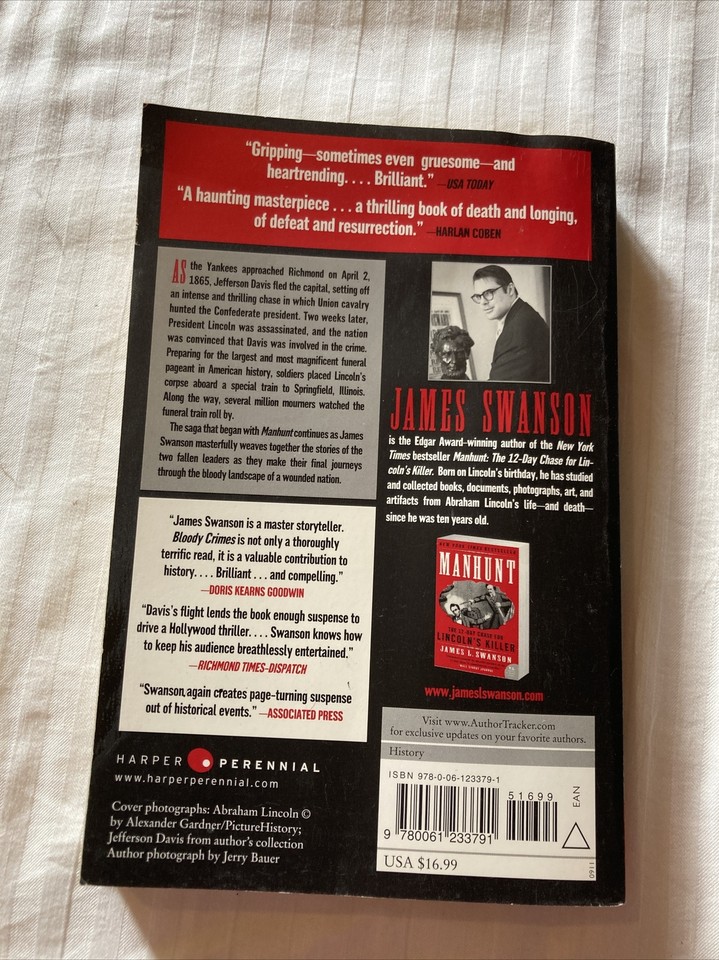 Bloody Crimes: The Funeral of Abraham Lincoln and the Chase for ...