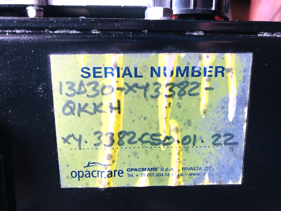 Opacmare Hydraulic Power Unit Motor 4 Function Marine passerelle ...