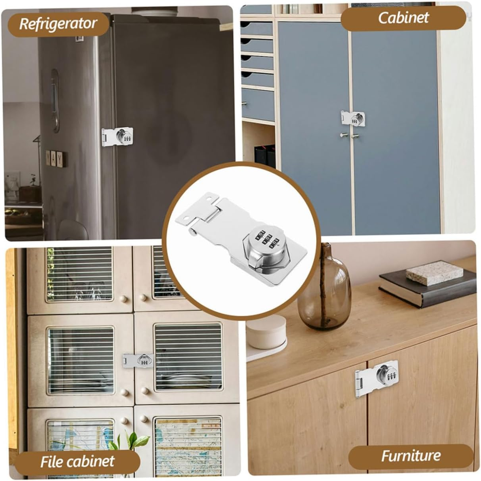 Combination Lock for Cabinet Drawer Password Key Childproof Lock for ...