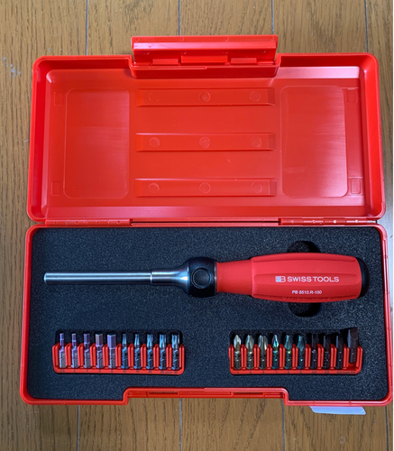PB Swiss Tools Ratchet Driver Set 8510R-100 Set Repair Tool DIY ...