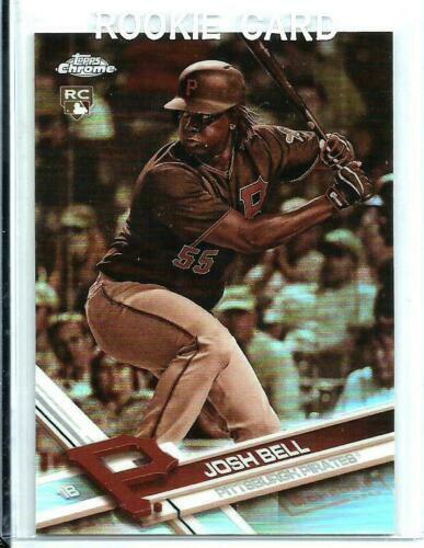 2017 Topps Chrome Sepia Refractor Josh Bell #158 Rookie | eBay