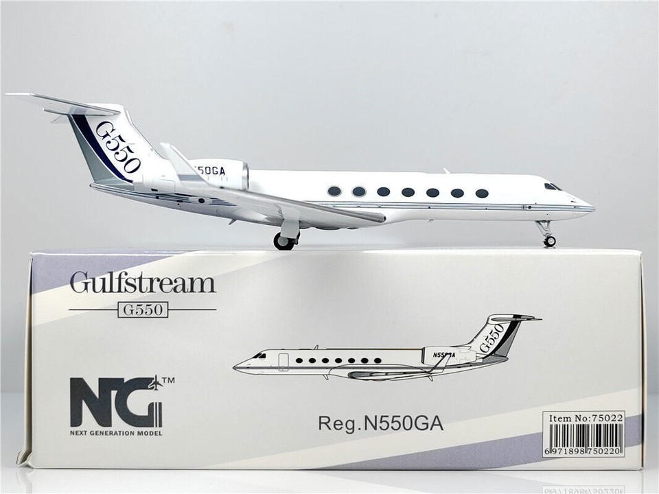 1/200 NG Model Gulfstream G550 Jet Business Original Factory Paint ...